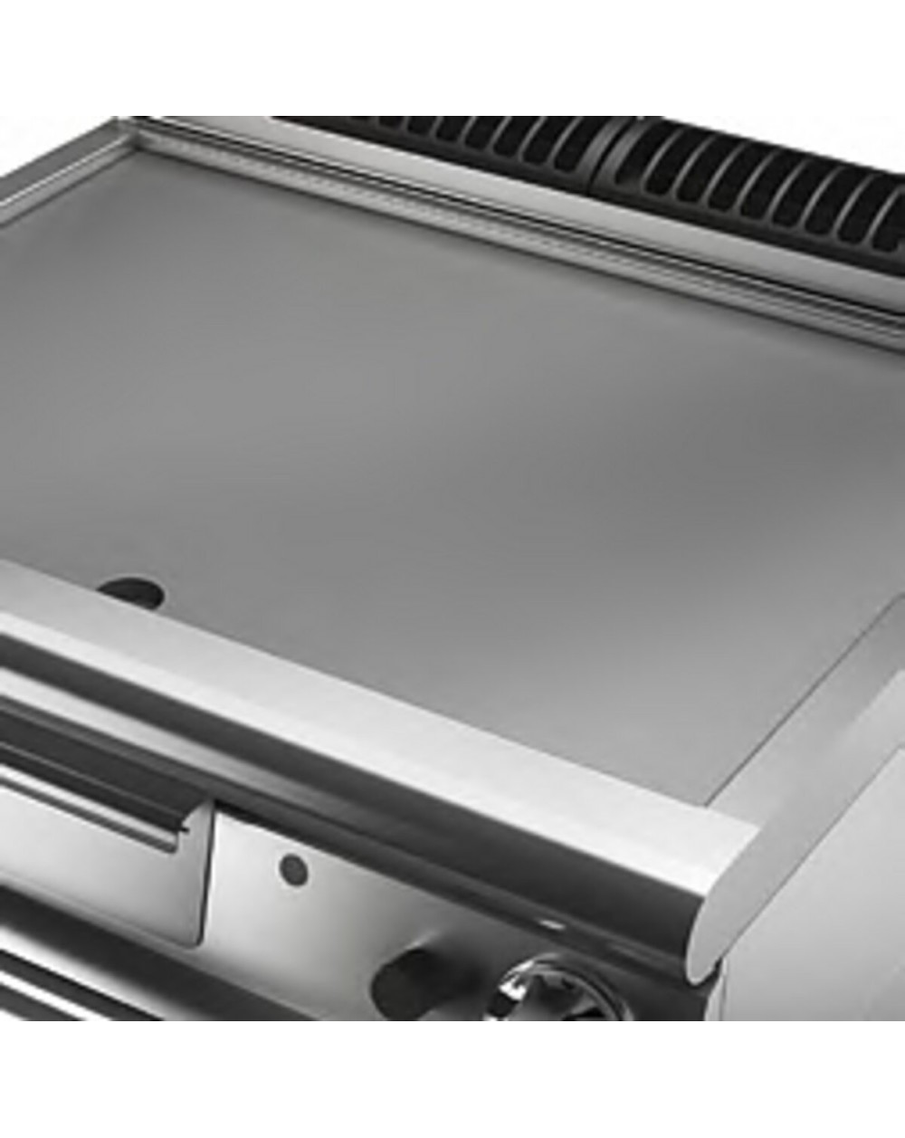 ELECTRIC FRY TOP SMOOTH CHROME PLATE VERSION