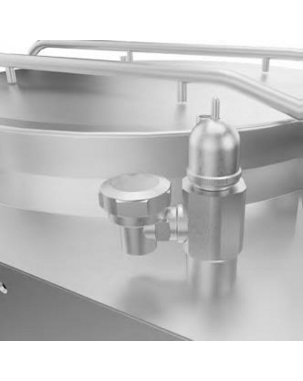 INDIRECTLY HEATED ELECTRIC BOILING PAN - 150 L - WITH AUTOMATIC ...