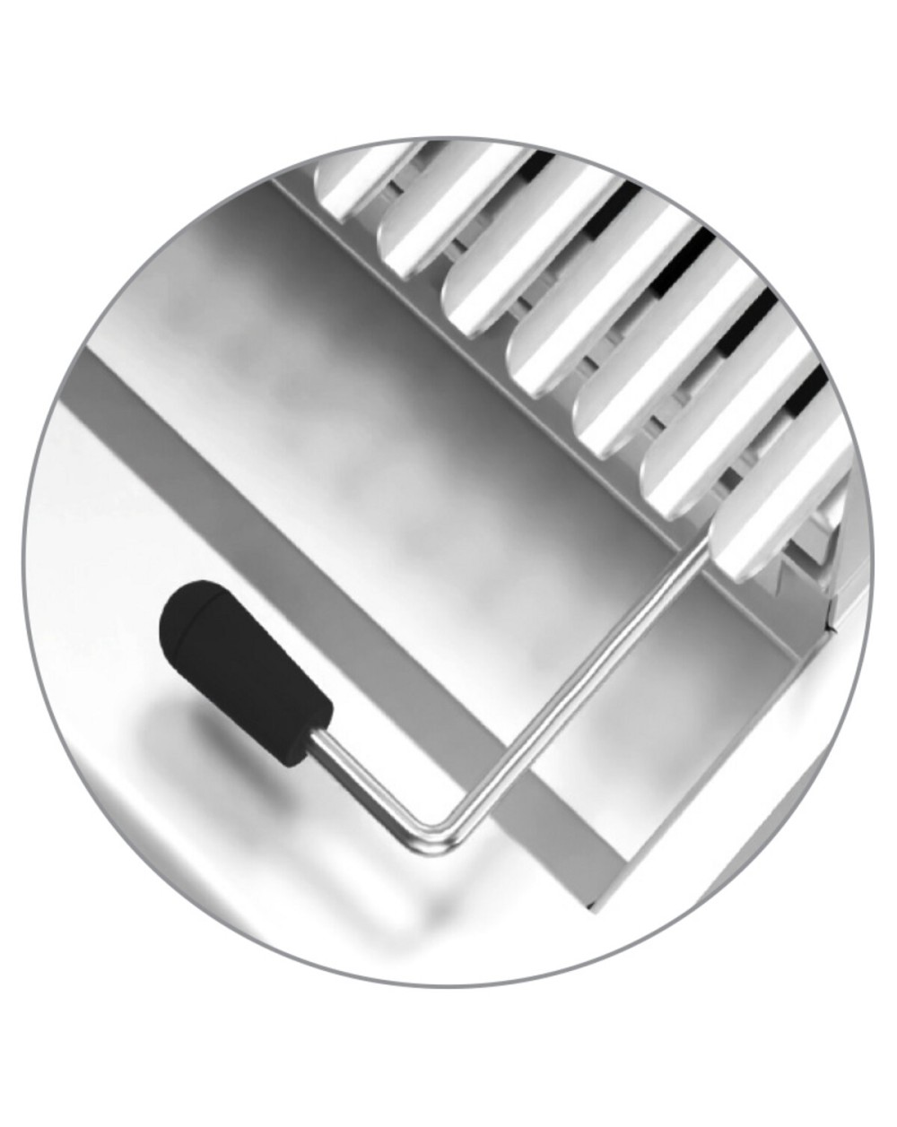 Super GAS Grid M40 - Stainless steel grid - M40 on compartment