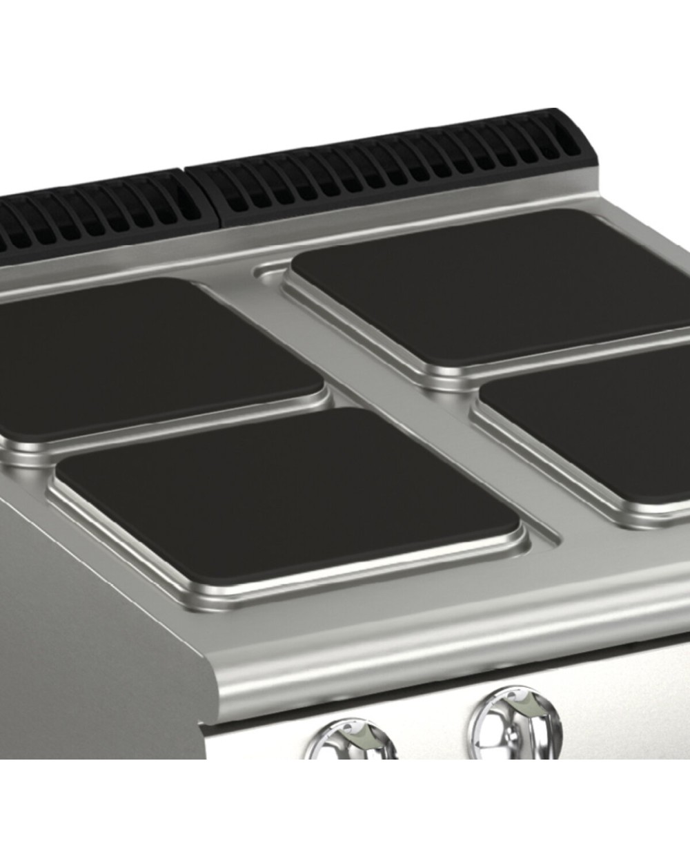 KITCHEN 6 SQUARE ELECTRIC ROUND PLATES TOP VERSION