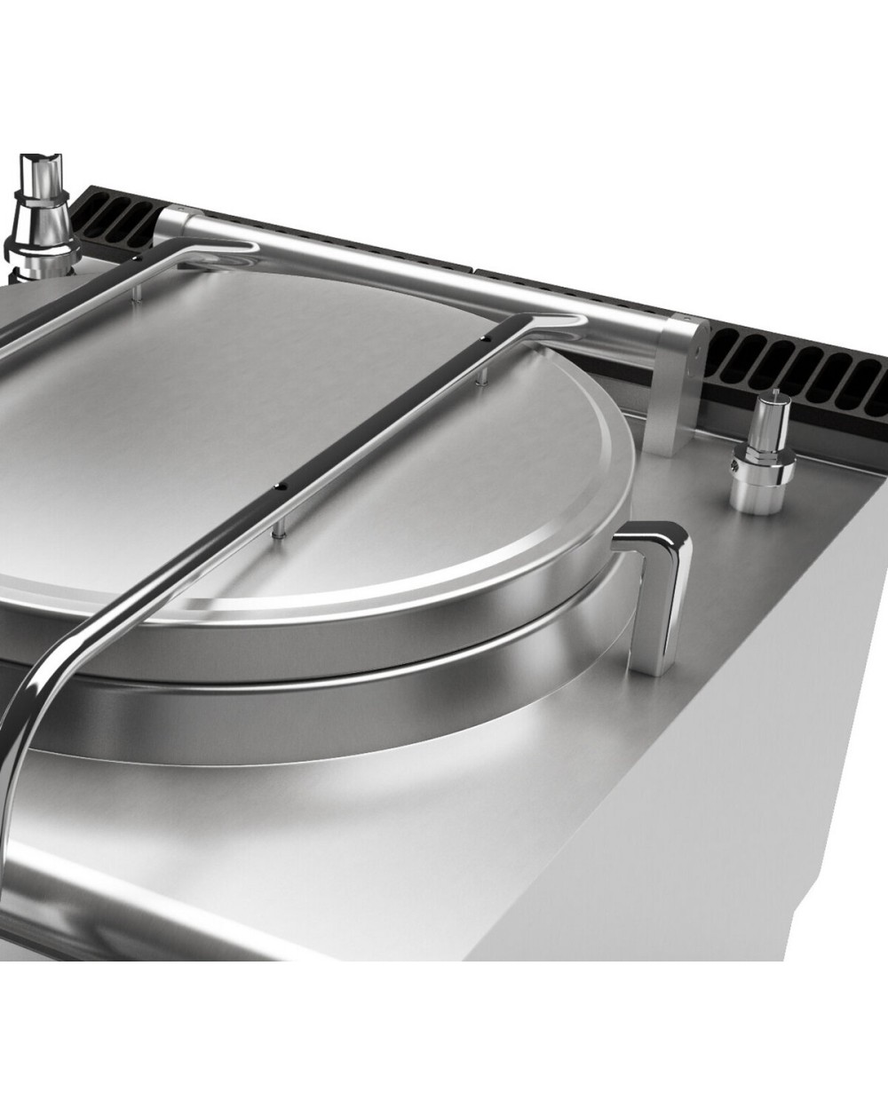 ELECTRIC BOILING PAN INDIRECT HEATING - 50 L - WITH AUTOMATIC ...