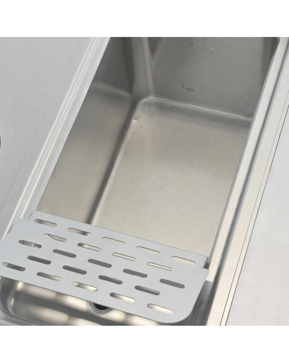 ELECTRIC PASTA COOKER 2 TANKS 26 LT - WITH DOOR - 4 BASKETS INCLUDED