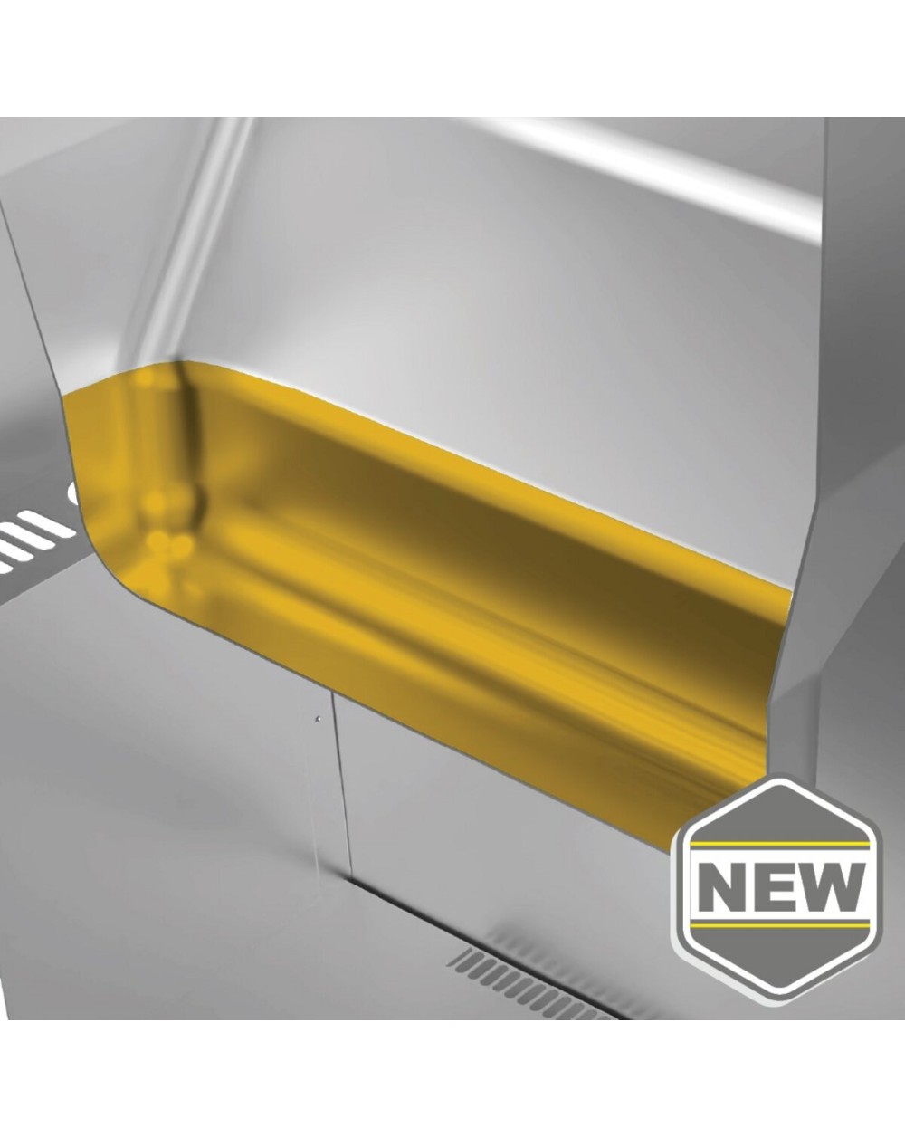 ELECTRIC FRYER 1 BASIN 15 L - ELECTRONIC CONTROL AND MELTING PHASE