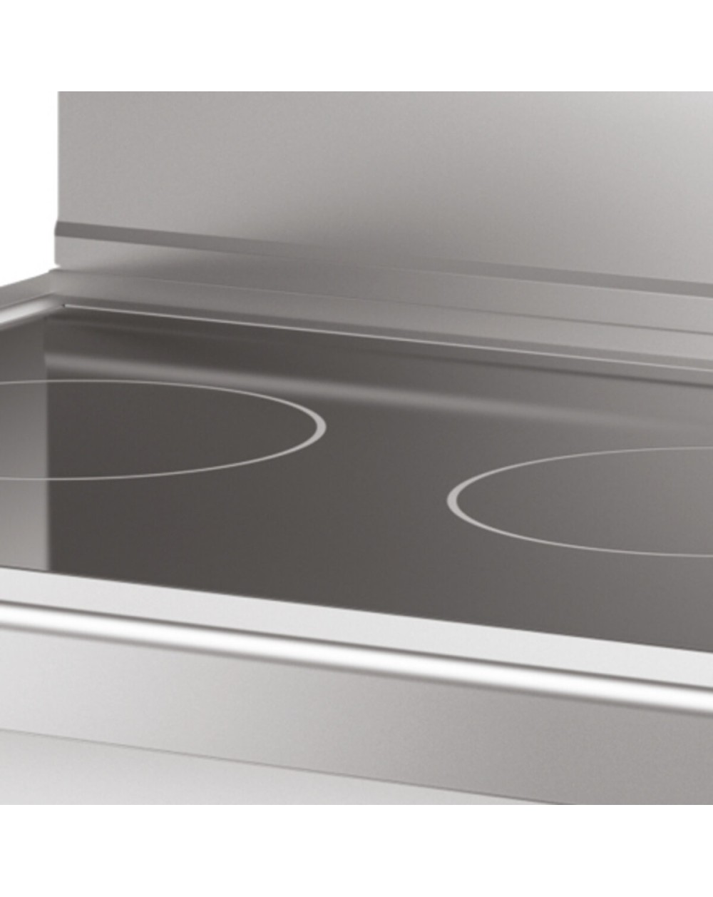 4-ZONE ELECTRIC GLASS-CERAMIC COOKER - TOP VERSION
