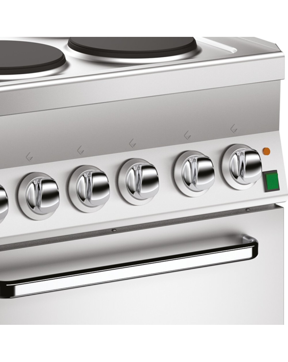 4-ZONE ELECTRIC GLASS-CERAMIC COOKER - TOP VERSION