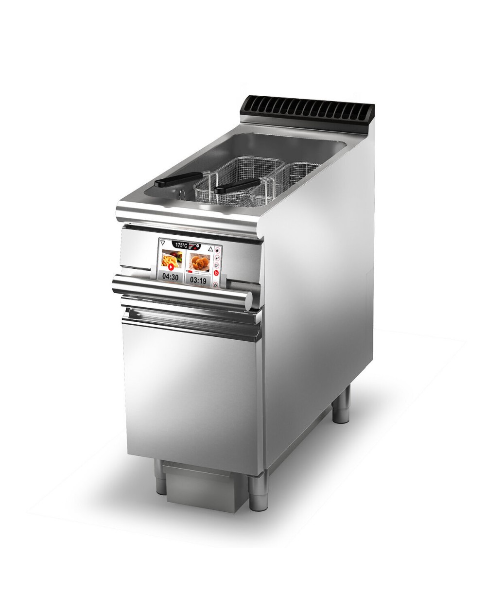 EVO ELECTRIC 1-BASKET FRYER WITH ELECTRONIC CONTROL 22 LT - Basic version