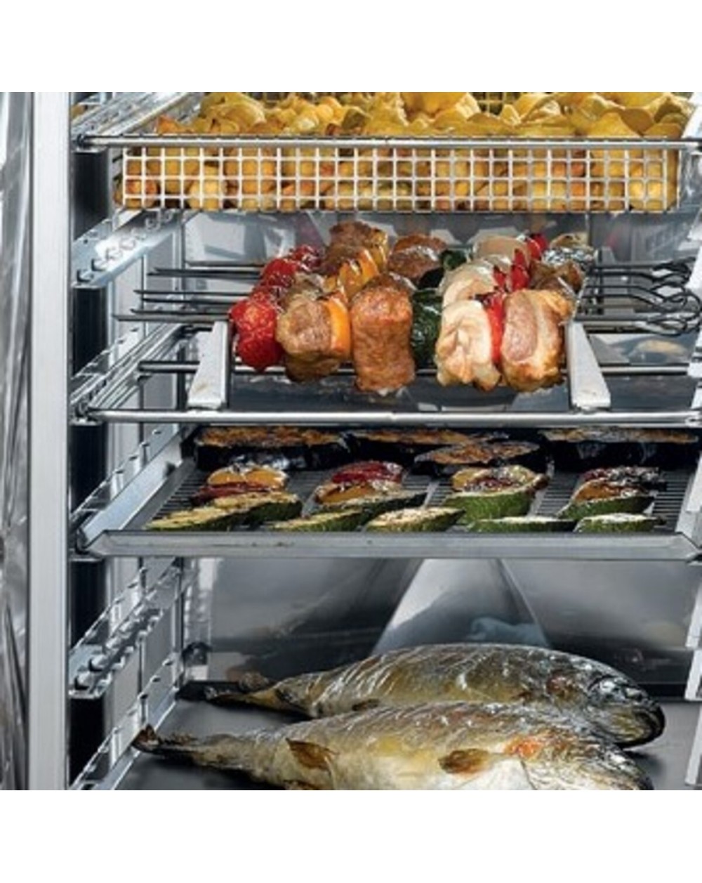 COMBI FOR CATERING AND LARGE BUSINESS - 20 X 1/1 GN - DIRECT STEAM GAS ...