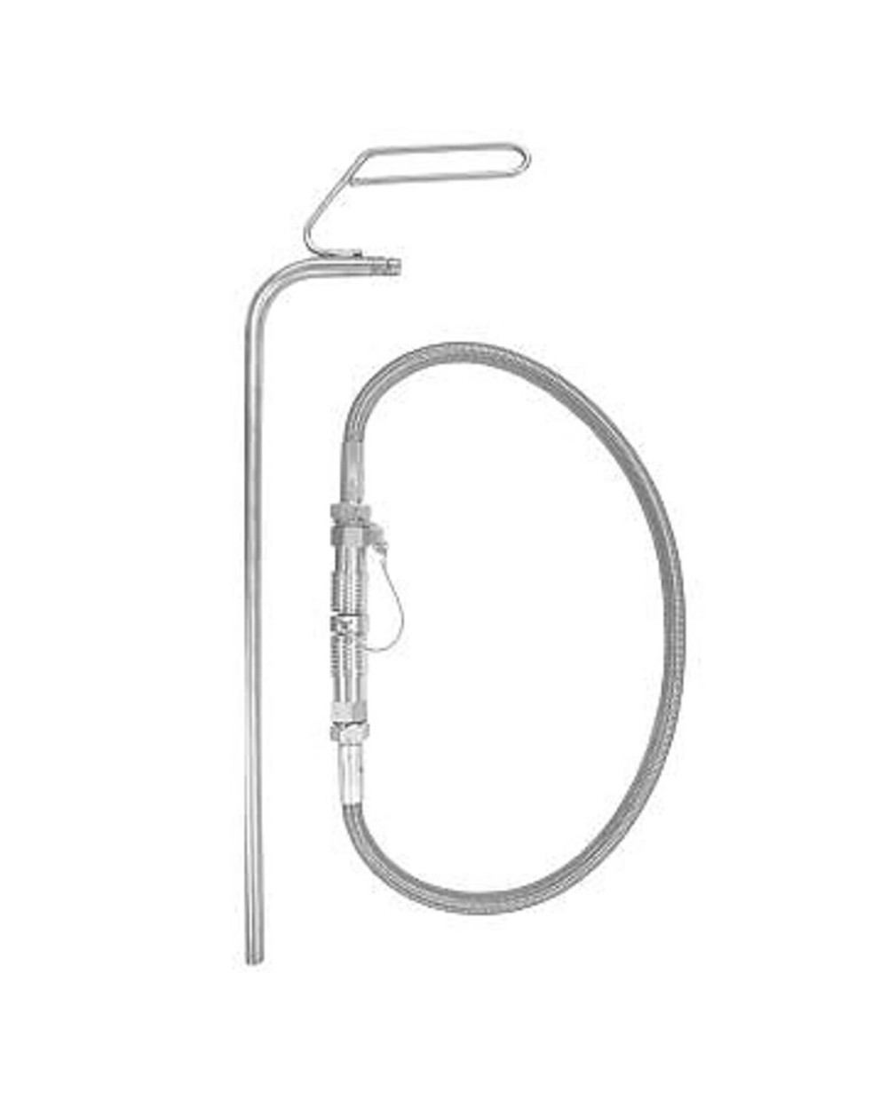 Tank filling and emptying kit for versions with automatic filtration