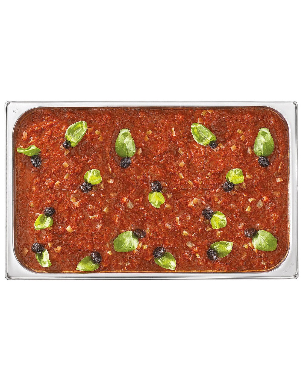 GN PAN. CONTAINER - STAINLESS STEEL - 2/3 GN - H 20 MM